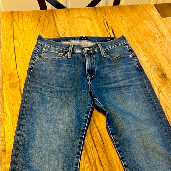 Edwin | Jeans | Edwin Blue Crop Jeans With Subtle Fading | Poshmark